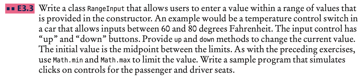 Solved code must be in java and work with the following | Chegg.com