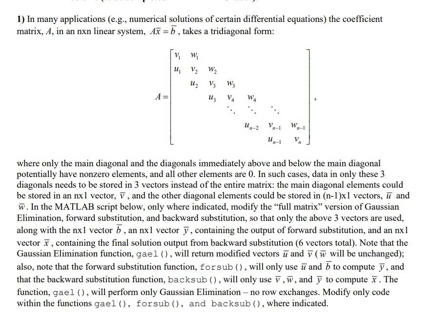 Solved Matlab Codingnumerical Analysis Please Use The 