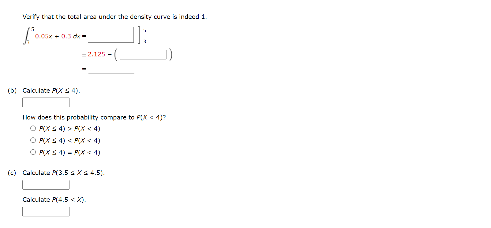 Solved f(x)={0.05x+0.303≤x≤5 otherwise (a) Graph the | Chegg.com