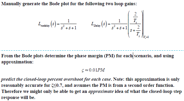 Solved Manually generate the Bode plot for the following two | Chegg.com