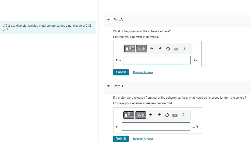 Solved A 3.2-cm-diameter isolated metal sphere carries a net | Chegg.com