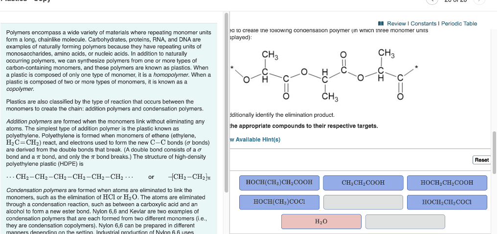 Solved M Review | Constants | Periodic Table Identify the | Chegg.com
