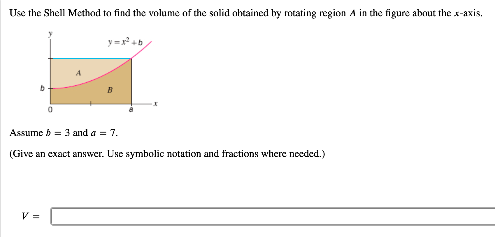 Solved Use the Shell Method to find the volume of the solid | Chegg.com