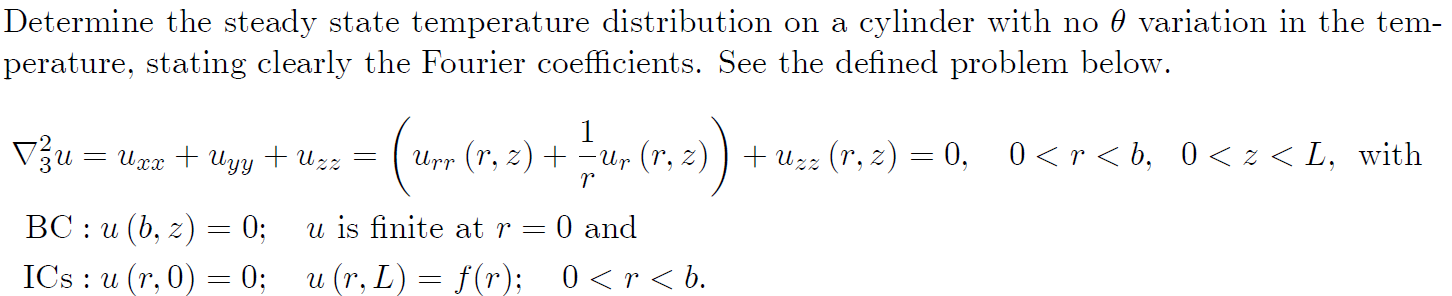 Solved Determine the steady state temperature distribution | Chegg.com
