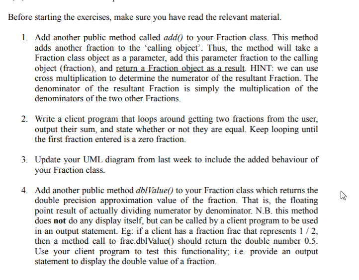 Solved Before starting the exercises, make sure you have | Chegg.com