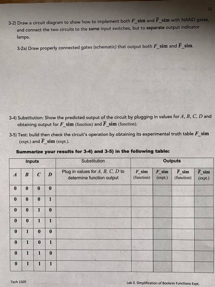 Part 2 Boolean Functions 2 1 Consider The Two