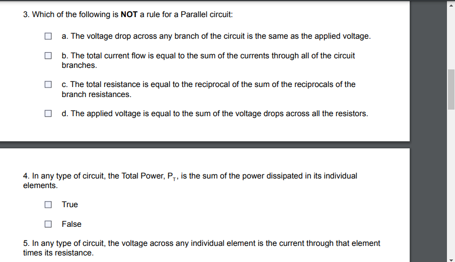 Solved 1. The first step in solving combination circuits is | Chegg.com