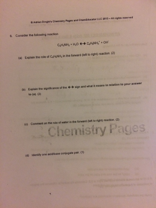 Adrian Dingle's Chemistry Pages Answers 2013 41+ Pages Explanation Doc ...