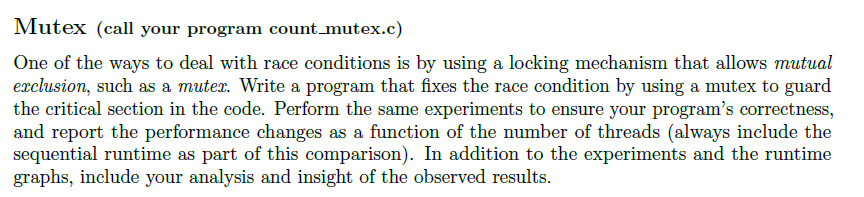 Solved Counting Ones In this assignment you will implement a | Chegg.com