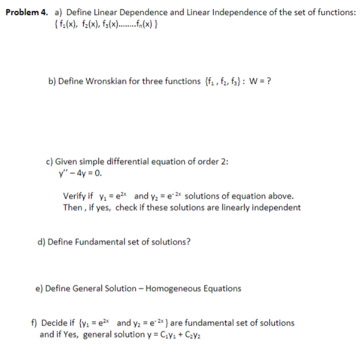 Solved Please correctly and clearly answer ALL PARTS of the | Chegg.com