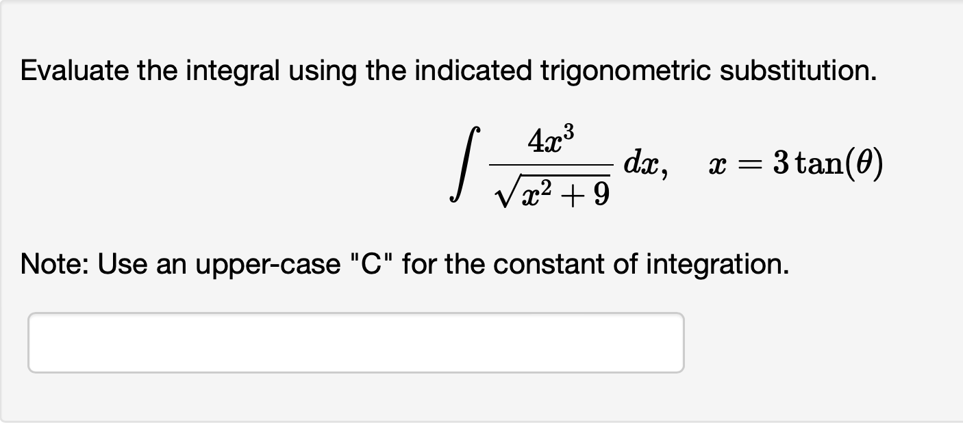 Solved Evaluate the integral using the indicated | Chegg.com