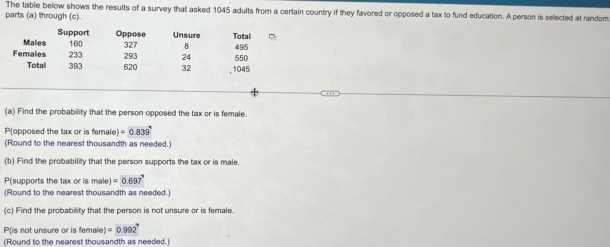 Solved (a) Find the probability that the person opposed the | Chegg.com