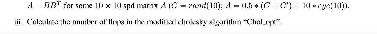 Let A be an n×n spd matrix. (a) Calculate the number | Chegg.com