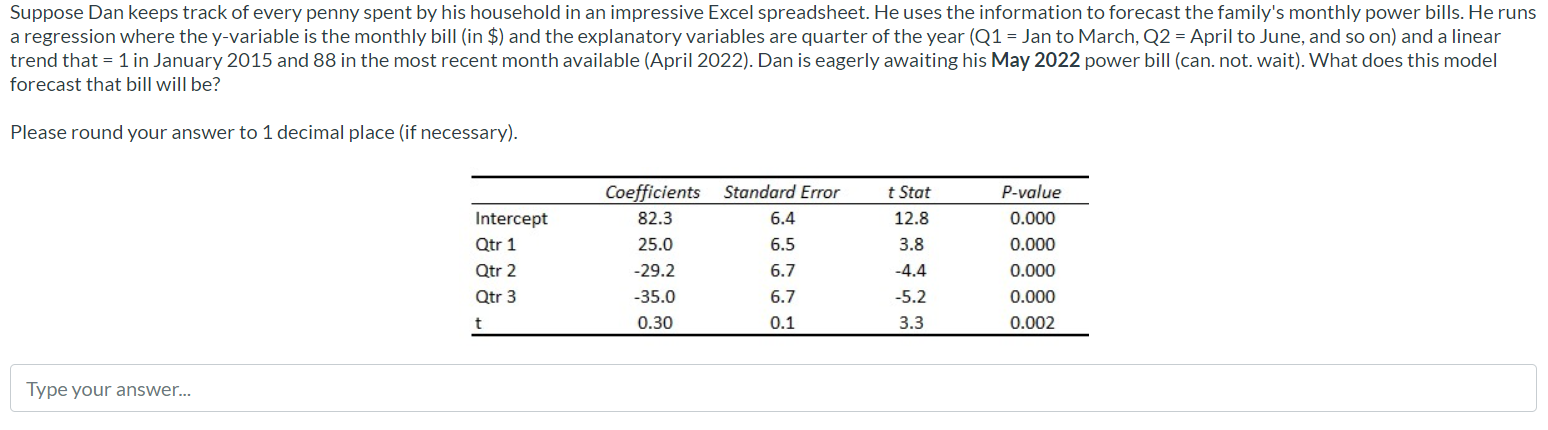 Solved Suppose Dan keeps track of every penny spent by his | Chegg.com