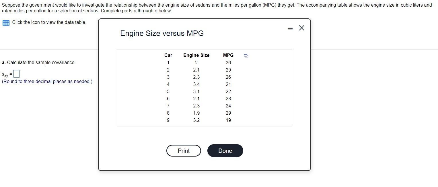 Solved b. Calculate the sample correlation coefficient c. | Chegg.com