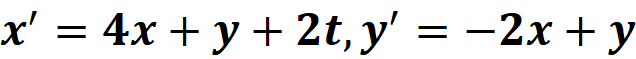Solved Find general solutions to the linear system.Use the | Chegg.com