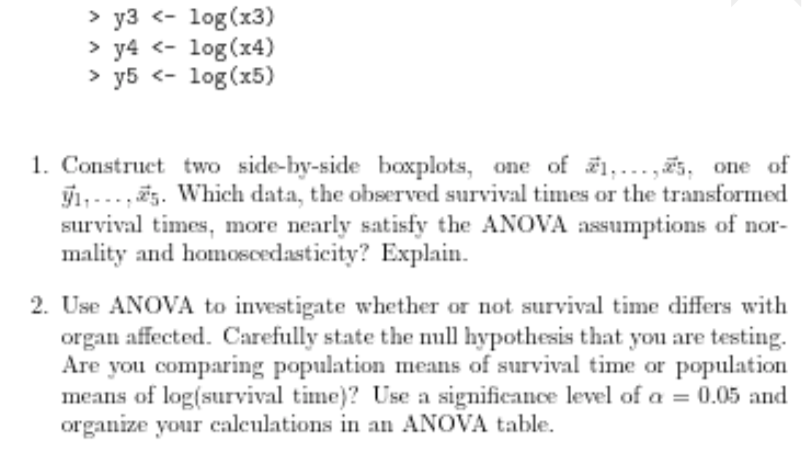 Solved Problem Set C A total of N = 64 patients with k = 5 | Chegg.com