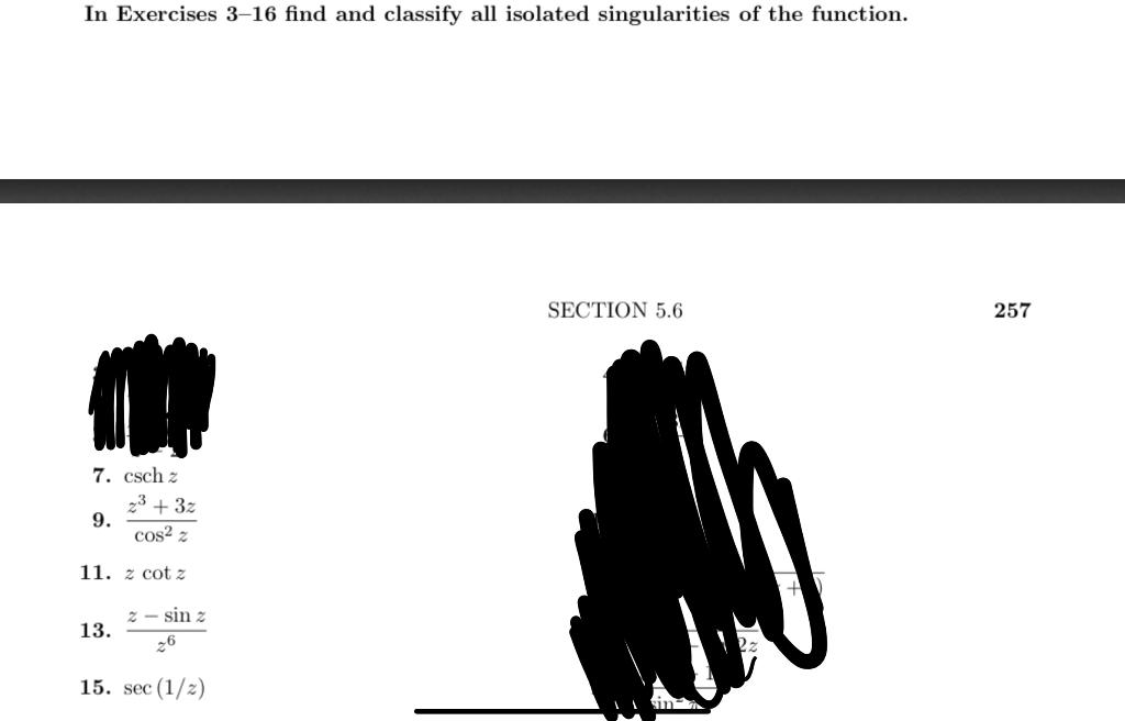 Solved In Exercises 3-16 find and classify all isolated | Chegg.com