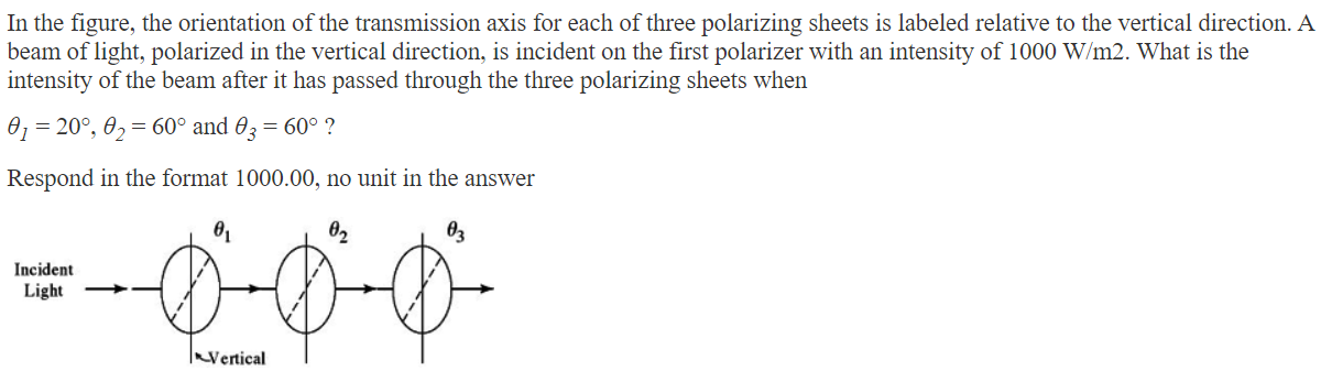 Solved In the figure, the orientation of the transmission | Chegg.com