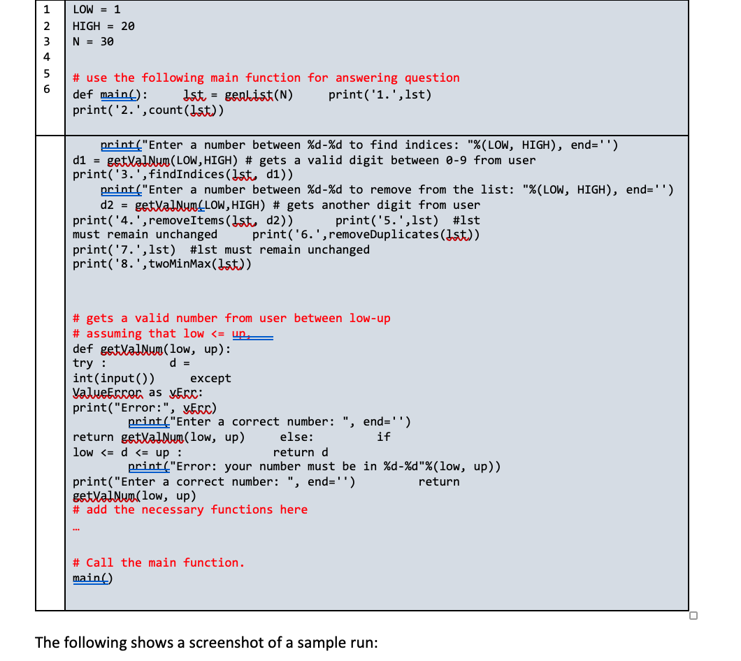 Solved Q1:[32 marks] Write a program that includes the | Chegg.com