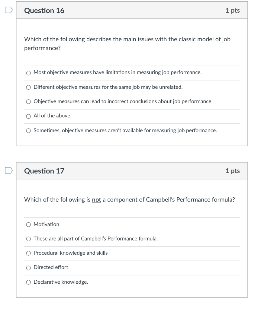 Solved Question 7 1 pts Which of the following most | Chegg.com