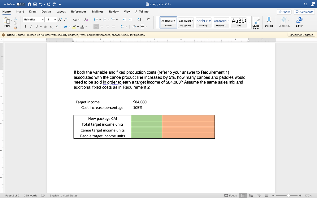 Solved Cost Behavice and Cost-Volume-Profit Analysis for | Chegg.com