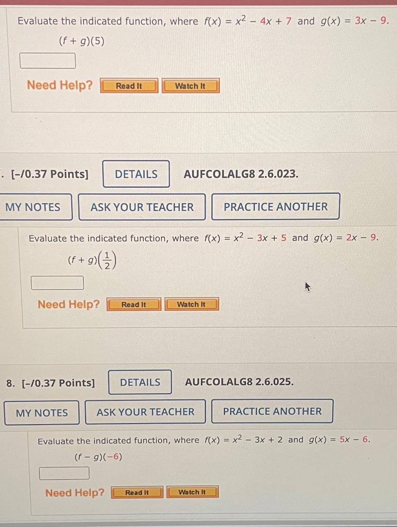 Solved Evaluate the indicated function, where f(x)=x2−4x+7 | Chegg.com