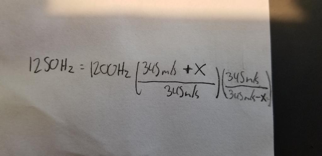 Solved 1250H2=1200H2(345n/s34)mb+x)(345nk−x345 skk2) | Chegg.com