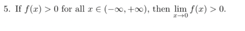 Solved Consider the statement below: If limx→a−f(x)=ℓ, then | Chegg.com