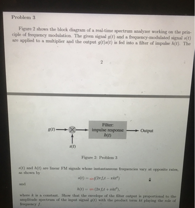 Solved Problem 3 Figure 2 shows the block diagram of a | Chegg.com