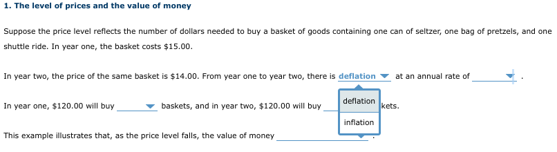 Solved Suppose the price level reflects the number of | Chegg.com