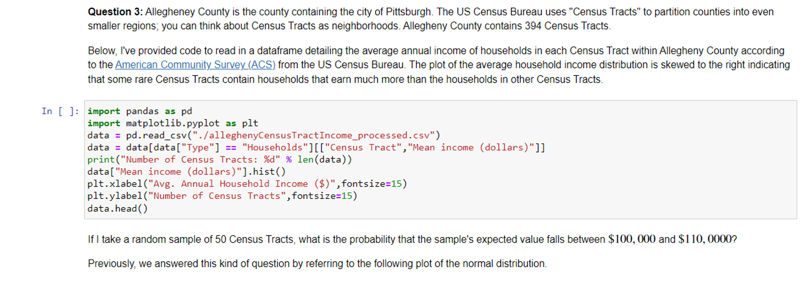 Solved ```In [ ]: import pandas as pdimport | Chegg.com