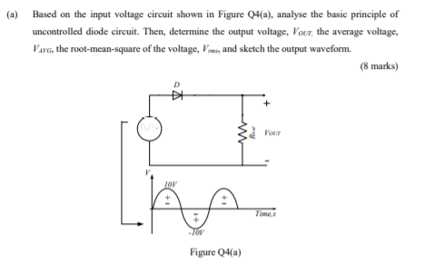 Solved Based on the input voltage circuit shown in Figure | Chegg.com