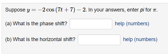 Solved Reduce the equation to a single cosine function with | Chegg.com