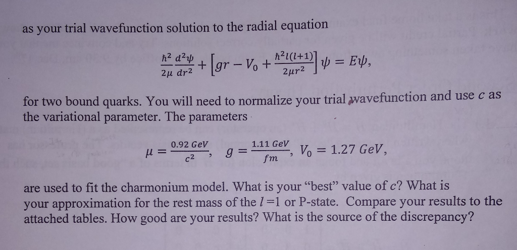 Variational Theory: 2.) The use of the variational | Chegg.com