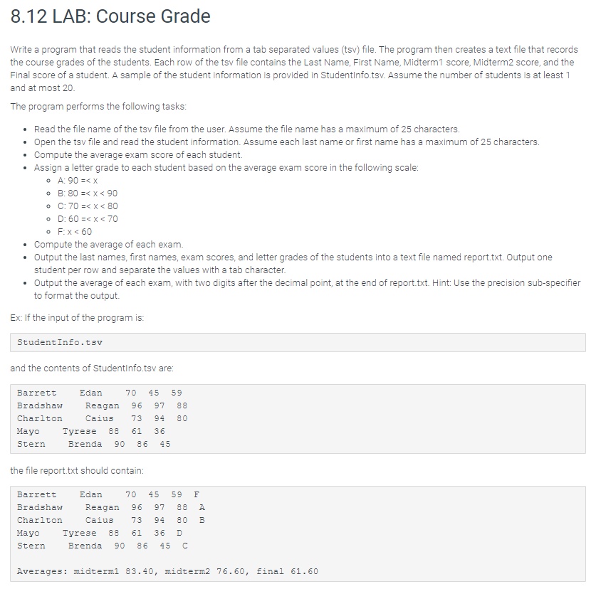 Solved In C Programming, please, I keep getting 8/10 in | Chegg.com
