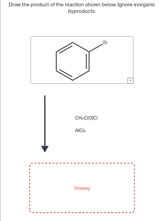 Solved Draw the product of ﻿the reaction shown below. Ignore | Chegg.com
