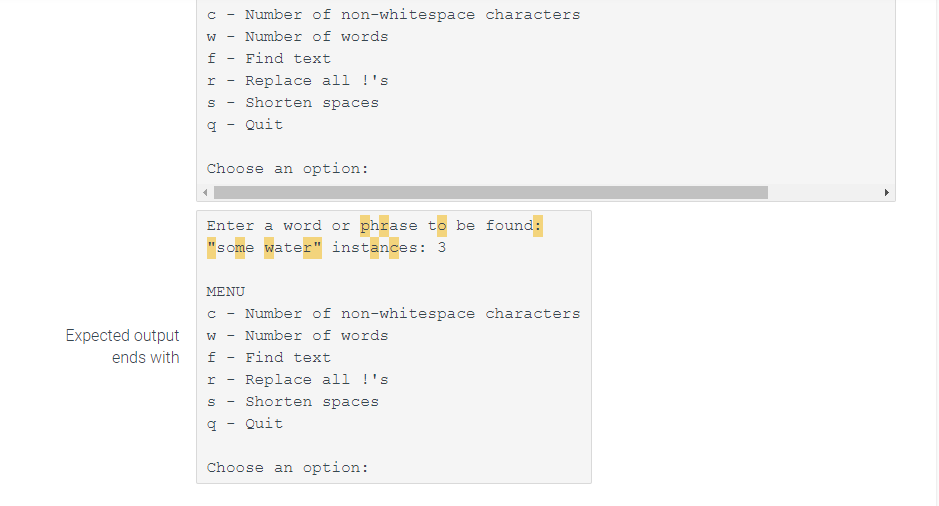 Solved 9.24 LAB*: Program: Authoring assistant (1) Prompt | Chegg.com