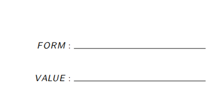 Solved FORM: VALUE : FORM: VALUE : (1) f(x) 2) a) (6 | Chegg.com