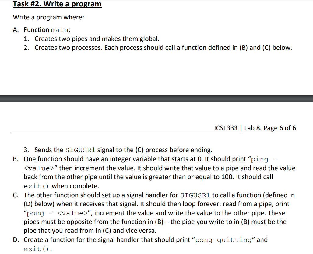 Solved Can somebody please write the needed code in c | Chegg.com