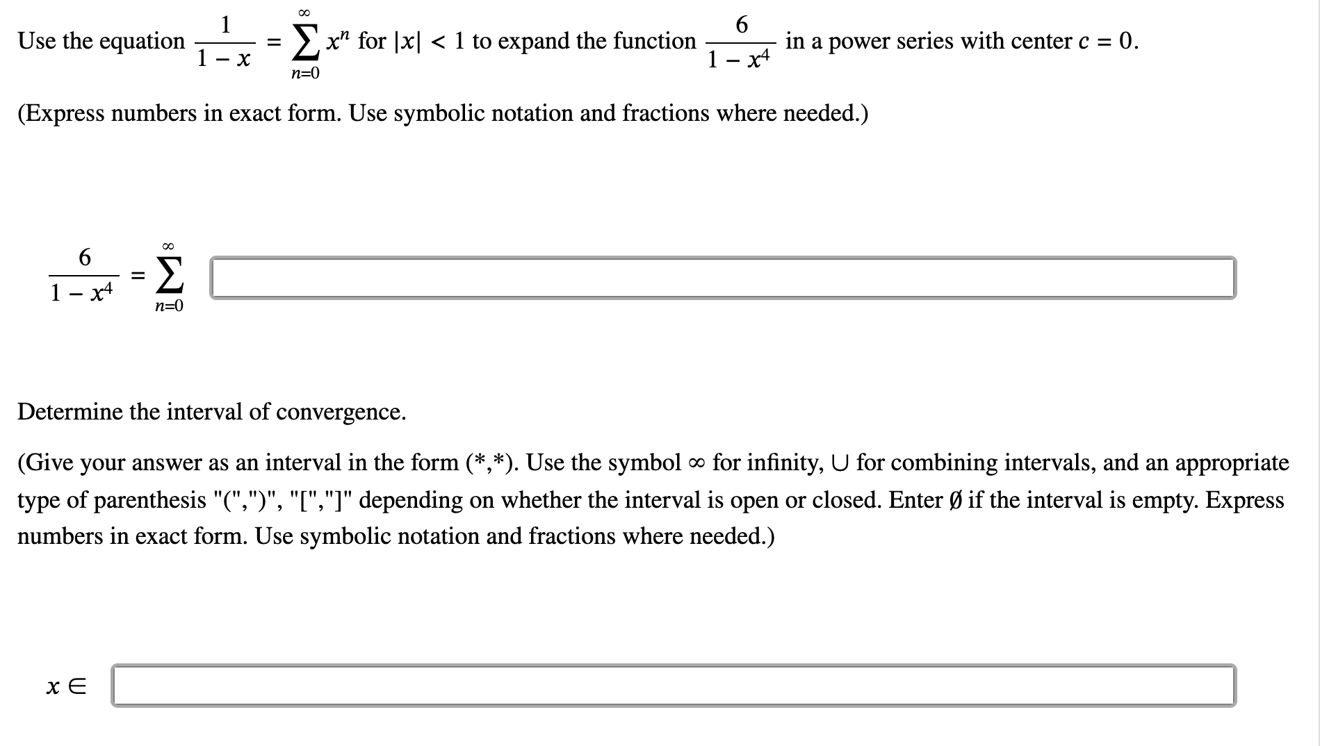 Solved f(x)=(1+x)−6/5 (Express numbers in exact form. Use | Chegg.com