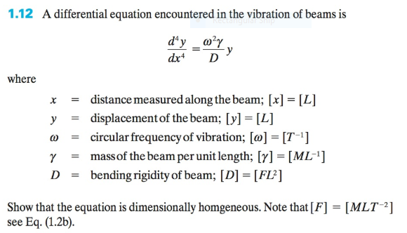 Solved 1 12 A Differential Equation Encountered In The