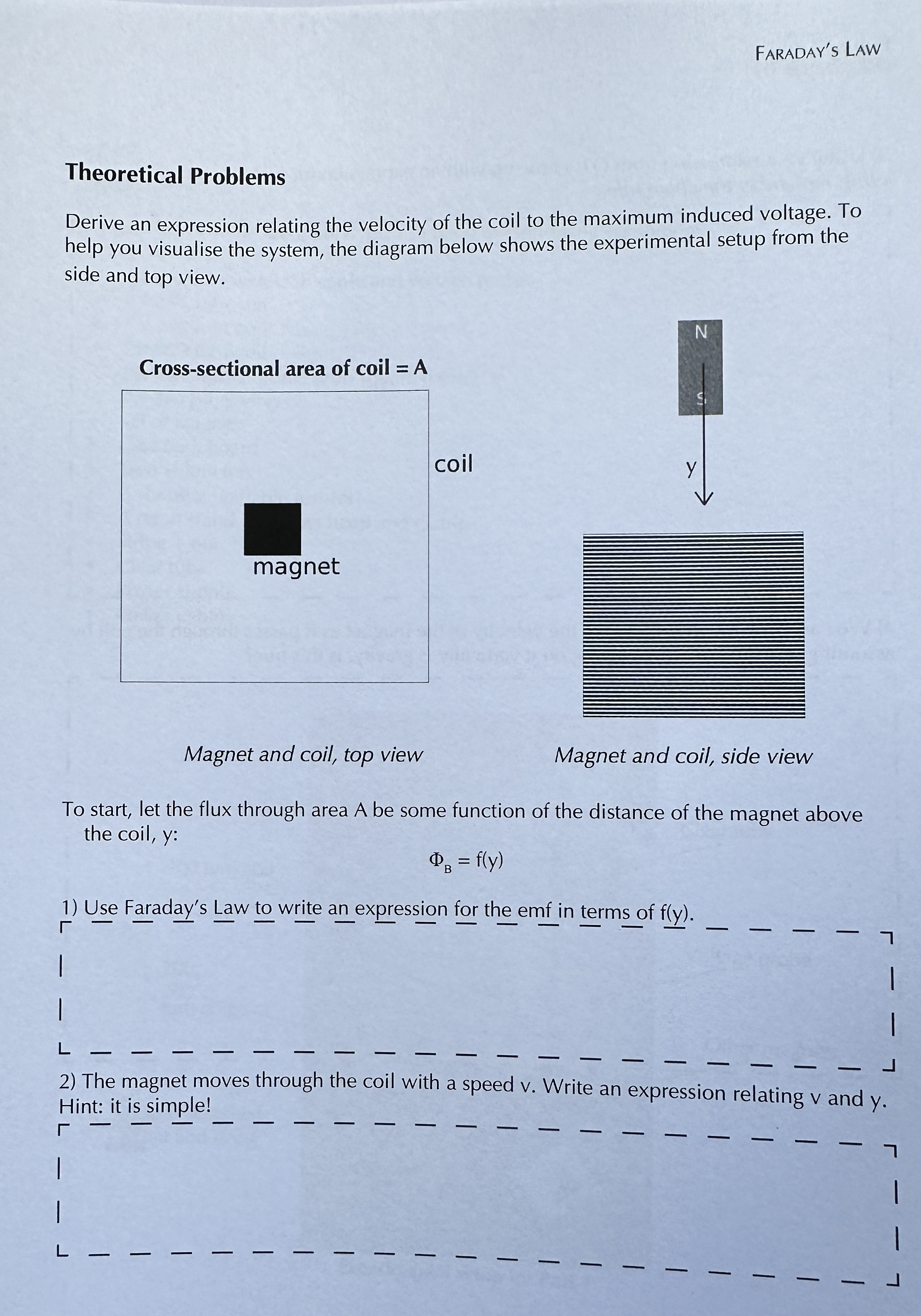 Solved Theoretical Problems Derive an expression relating | Chegg.com
