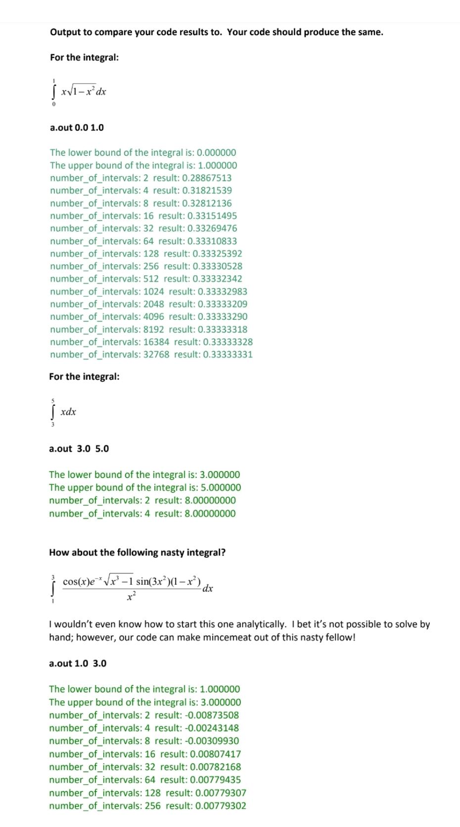 Solved Simpson's Rule code using C programming | Chegg.com