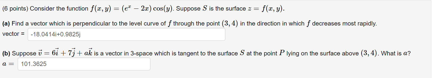 Solved (6 points) Consider the function | Chegg.com