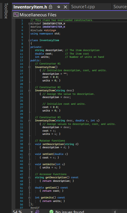 Solved Inventory Application Program This project involves | Chegg.com