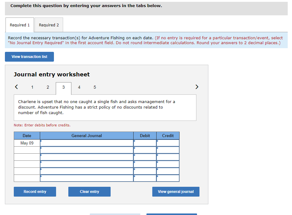 Solved Problem 5-2A (Algo) Record transactions related to | Chegg.com