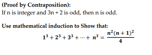 Solved (Proof by Contraposition): If n is integer and 3n+2 | Chegg.com