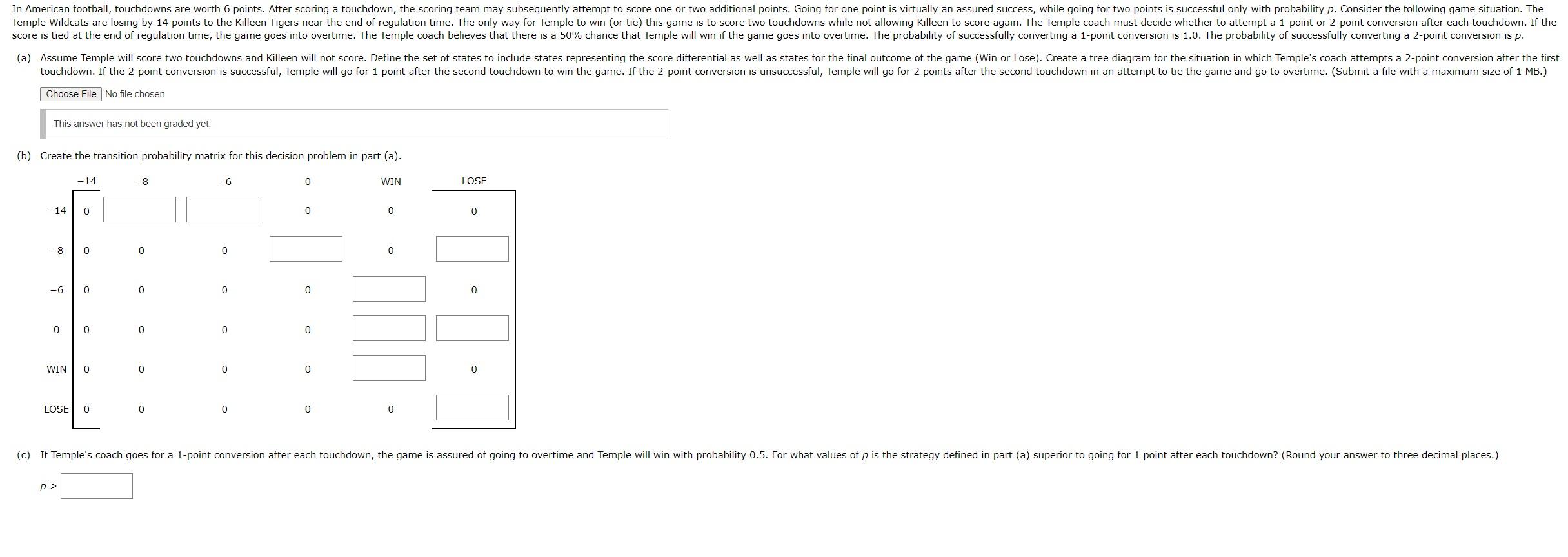 Solved No file chosen This answer has not been graded yet. | Chegg.com