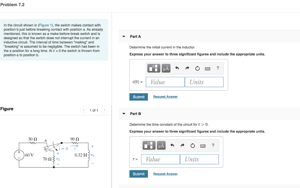 Solved Part F What percentage of the initial energy stored | Chegg.com